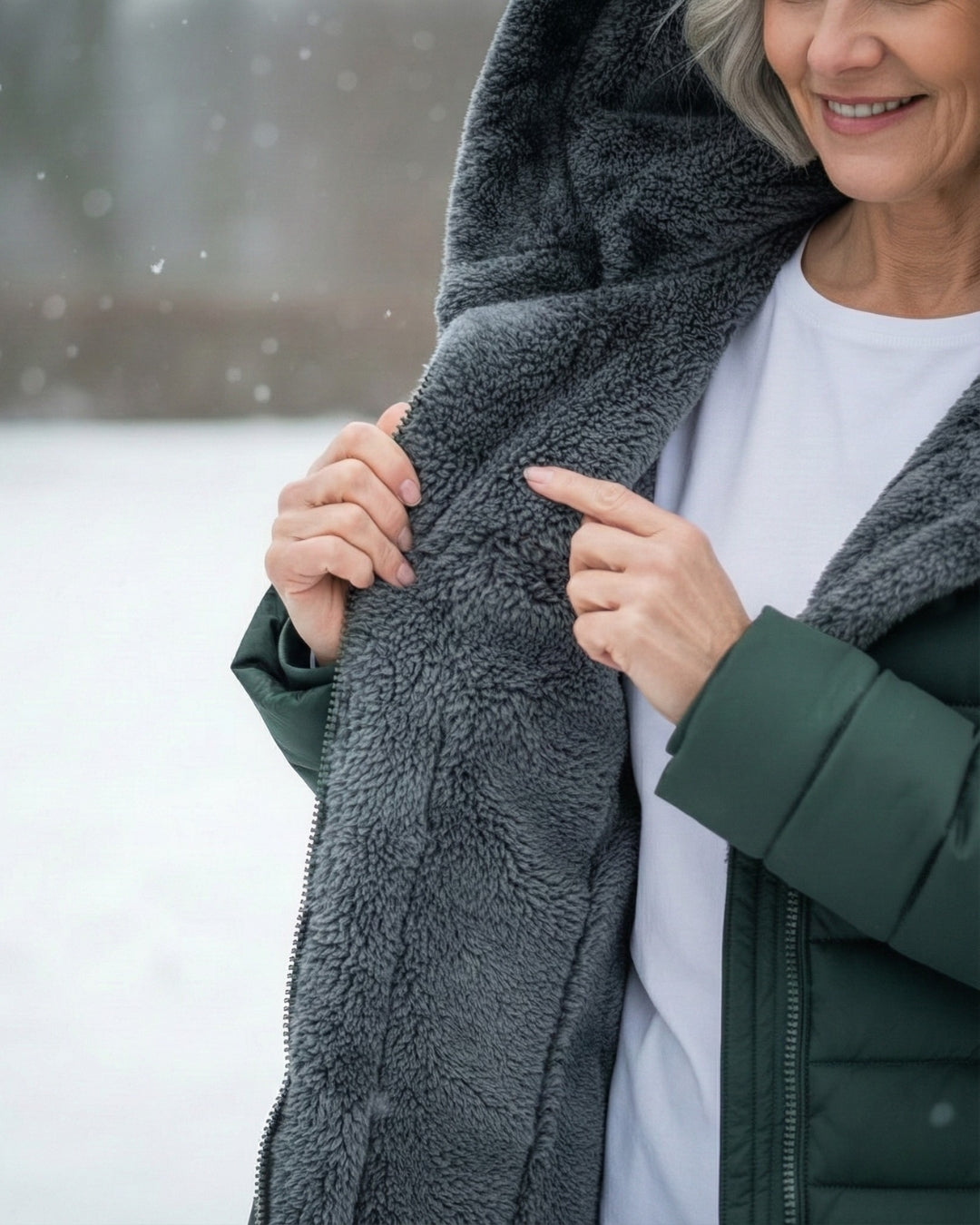 Clair | Double-Fleece Puffer Coat – Laura & David California